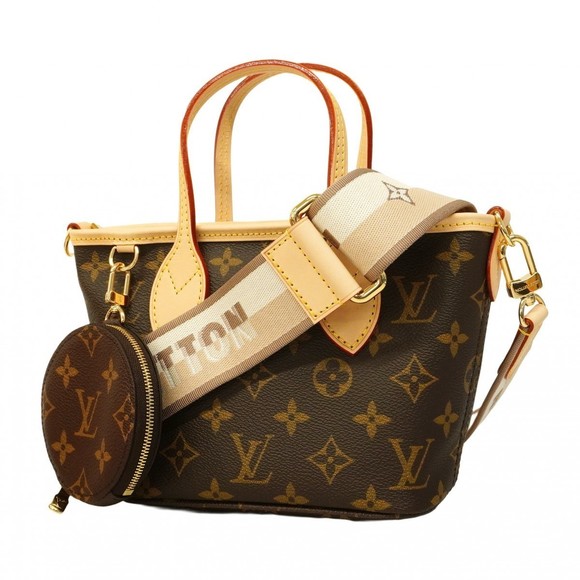 Louis Vuitton | Bags | Louis Vuitton Bag Brown Tote S Bb Neverfull ...